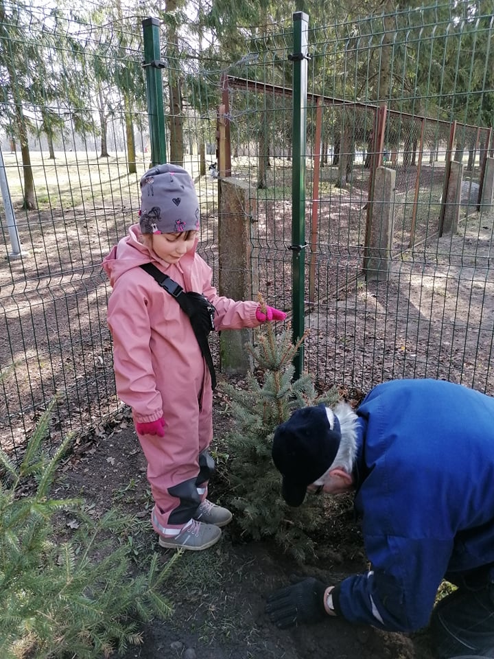 Meelespea lasteaed - Naksitrallide poti-jõulupuu istutamine aeda 2021 ...