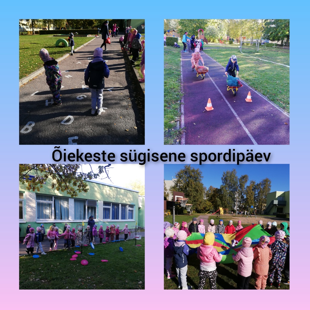 Meelespea lasteaed - Tallinna Meelespea Lasteaia sügisene spordipäev ...