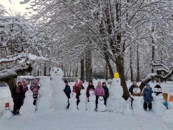Lasteaed Ojake pildialbum - Sisulehtede pildid - Talv | Tallinn
