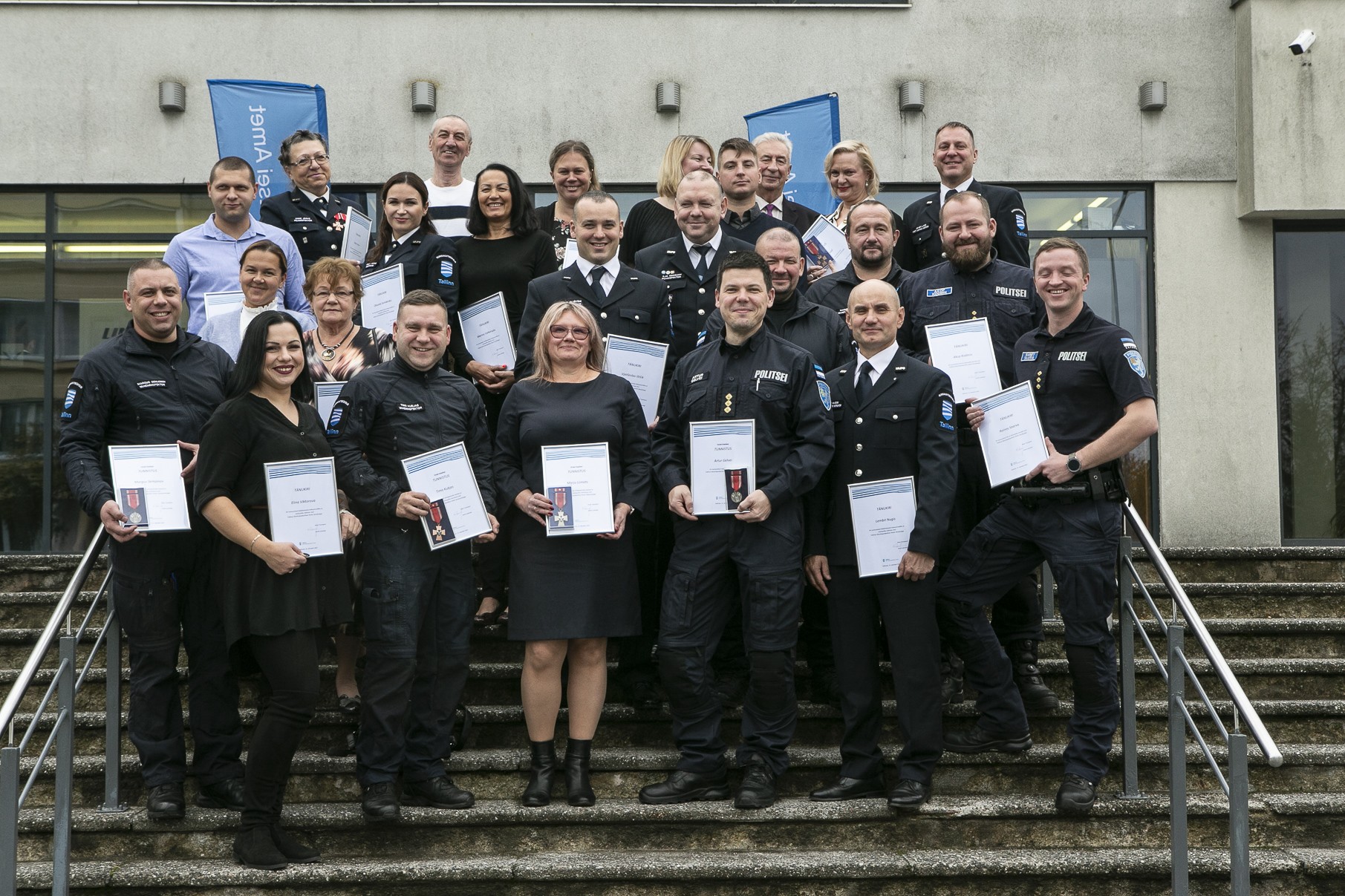 Муниципальная полиция вручила знаки отличия | Tallinn