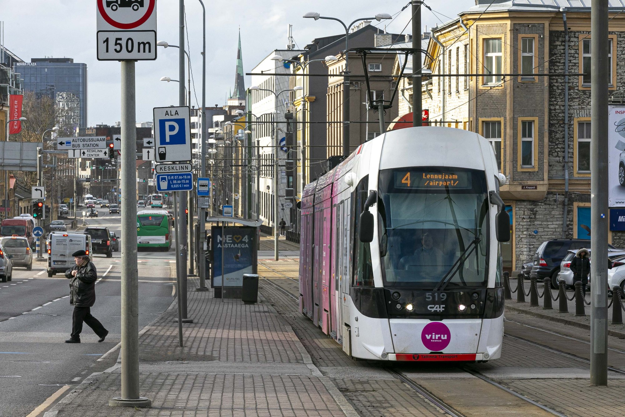 Vanasadama trammitee ehitus katkestab ajutiselt trammiliinide nr 2 ja 4 ...