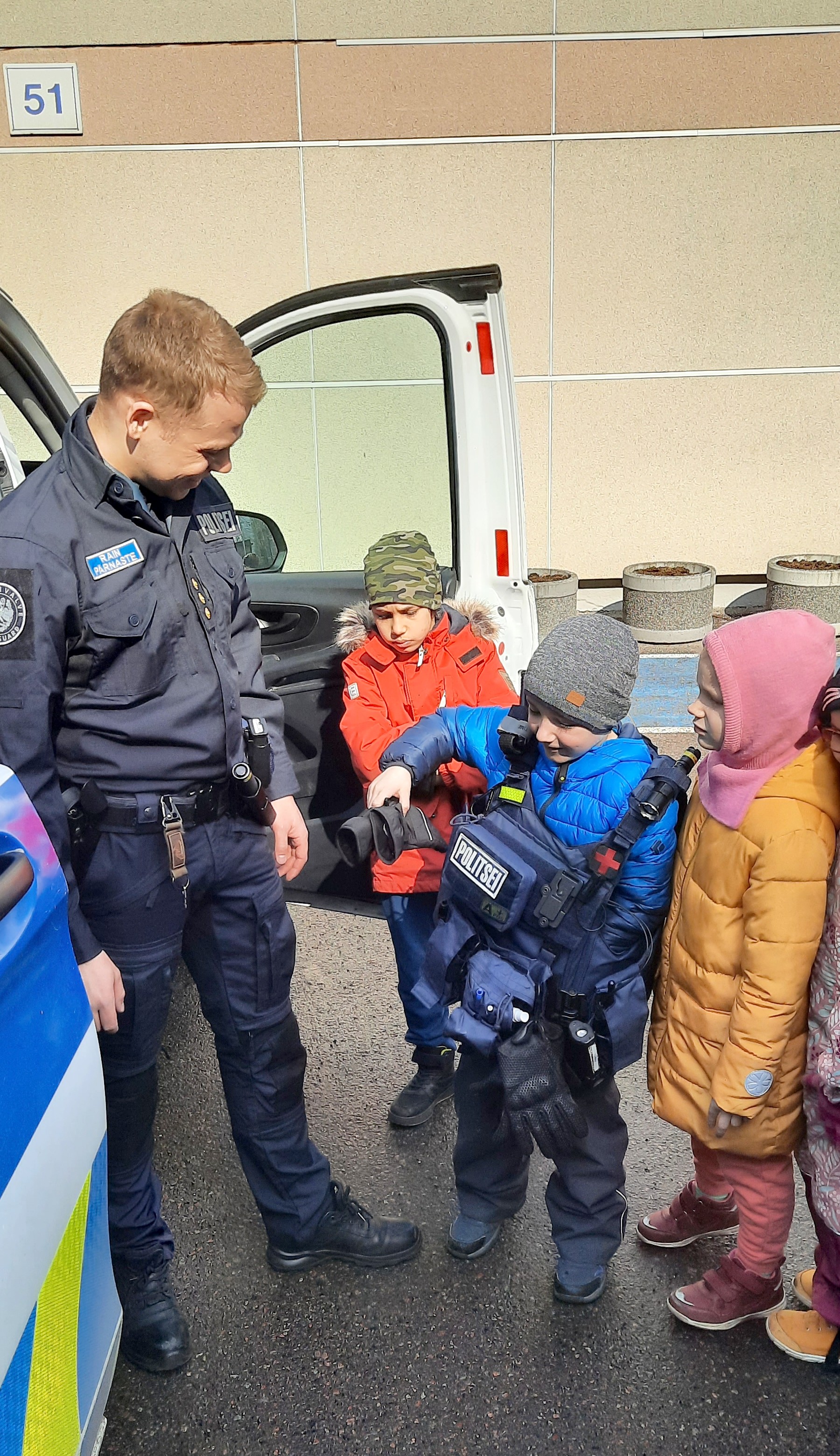 Politsei külaskäik Tallinna Paekaare Lasteaeda | Tallinn