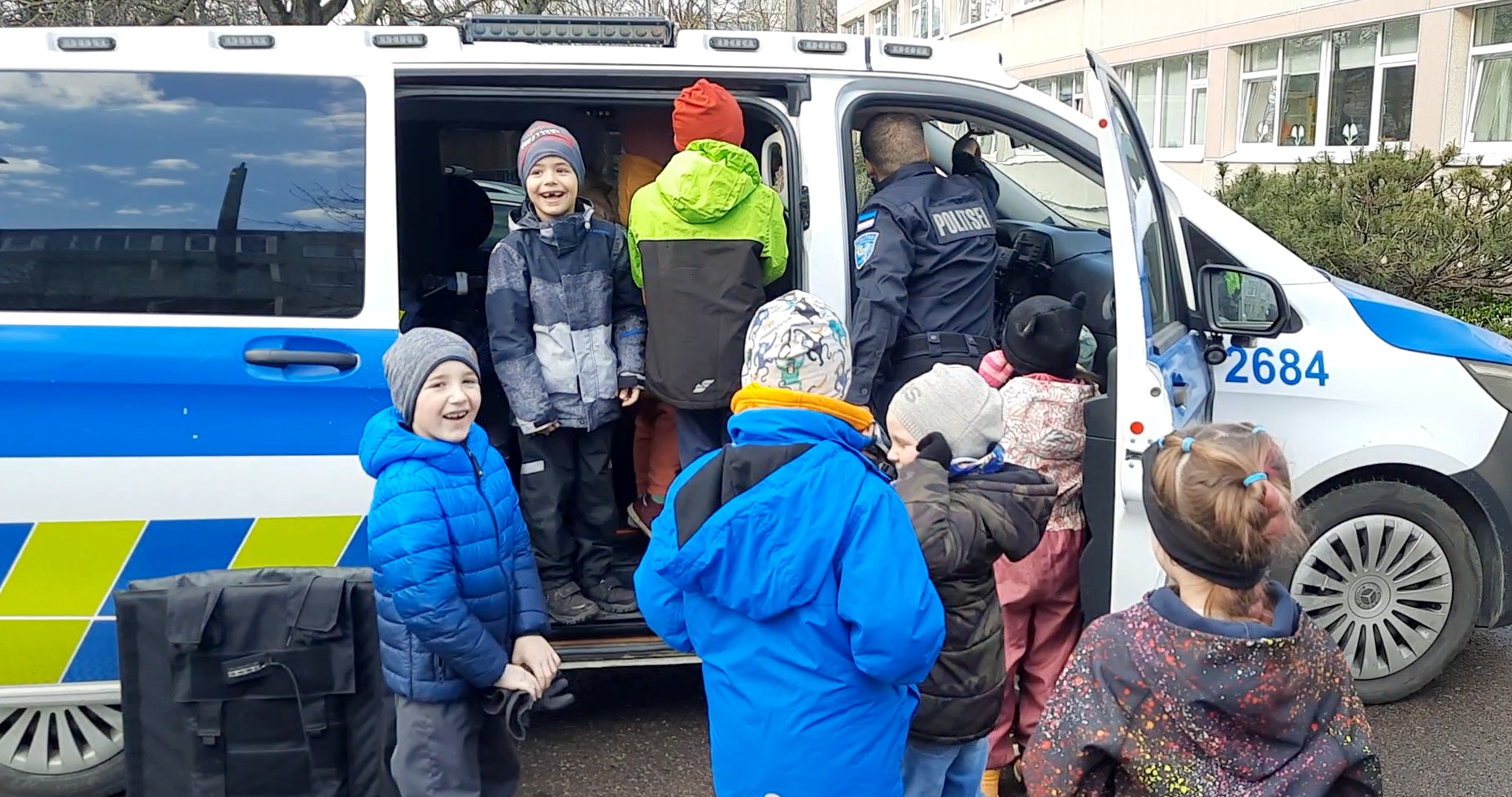 Politsei külaskäik Tallinna Paekaare Lasteaeda | Tallinn