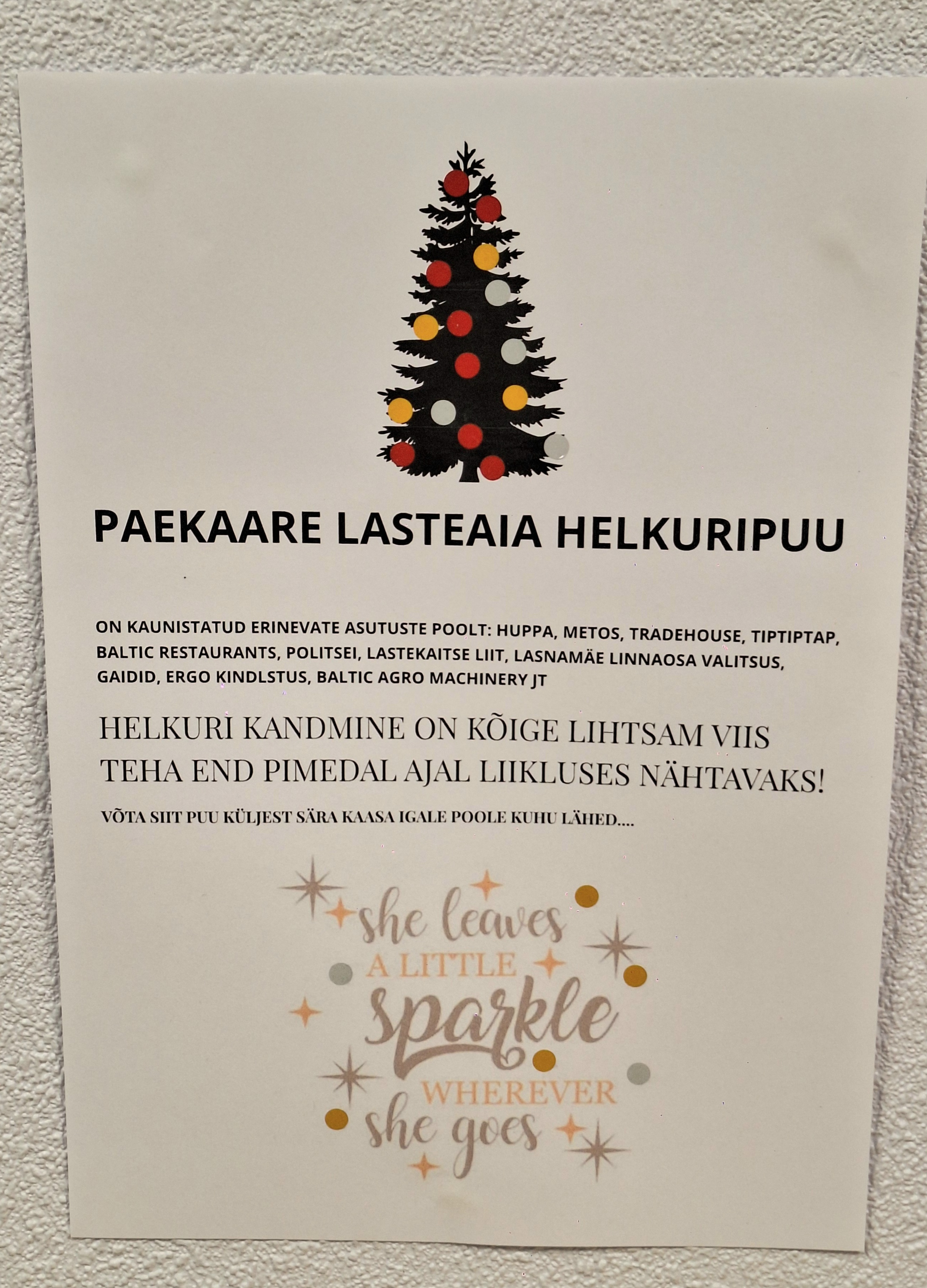 Helkuriga on sind pimedas paremini näha! | Tallinn
