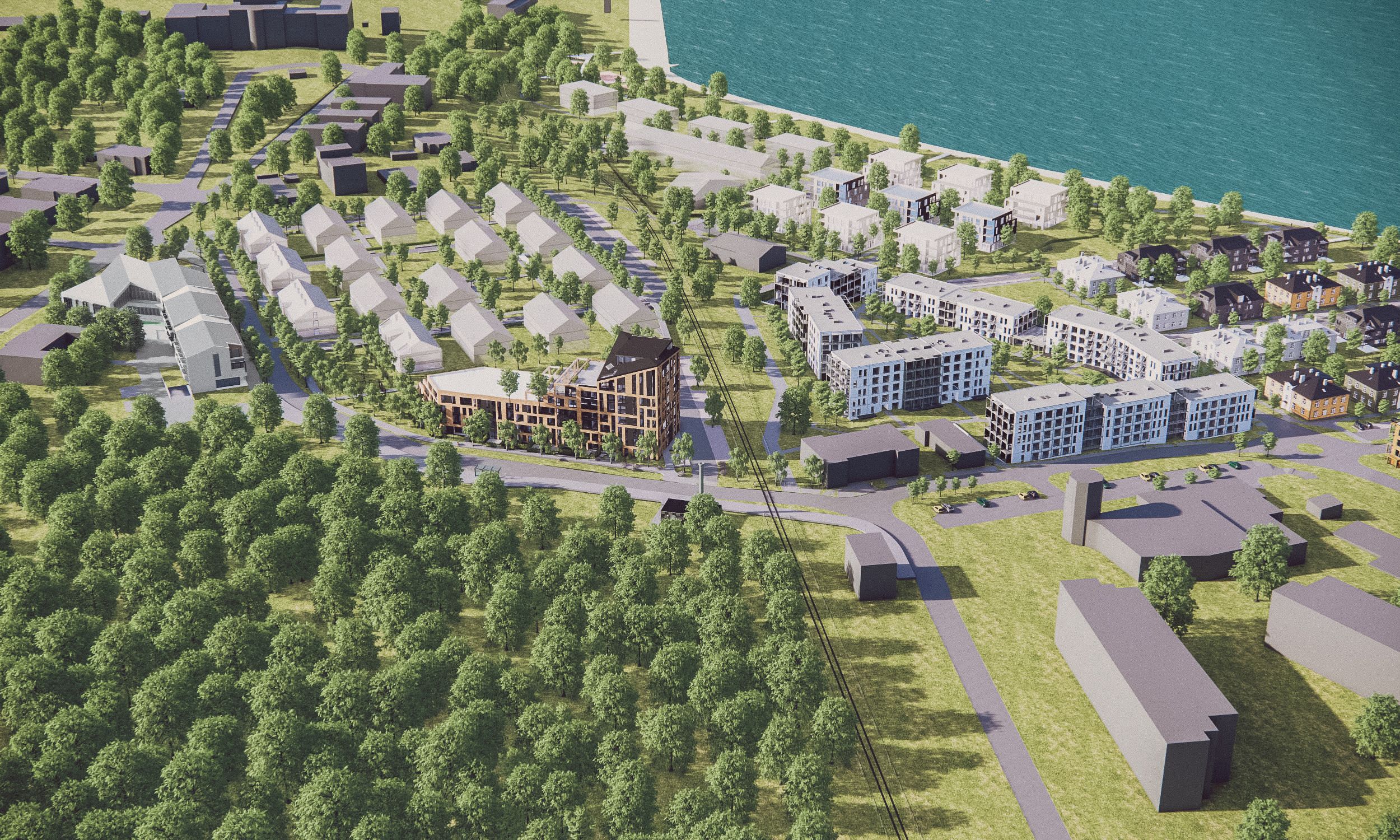 Kopli liinide lääneossa tuleb rannapromenaad ja uus elurajoon | Tallinn