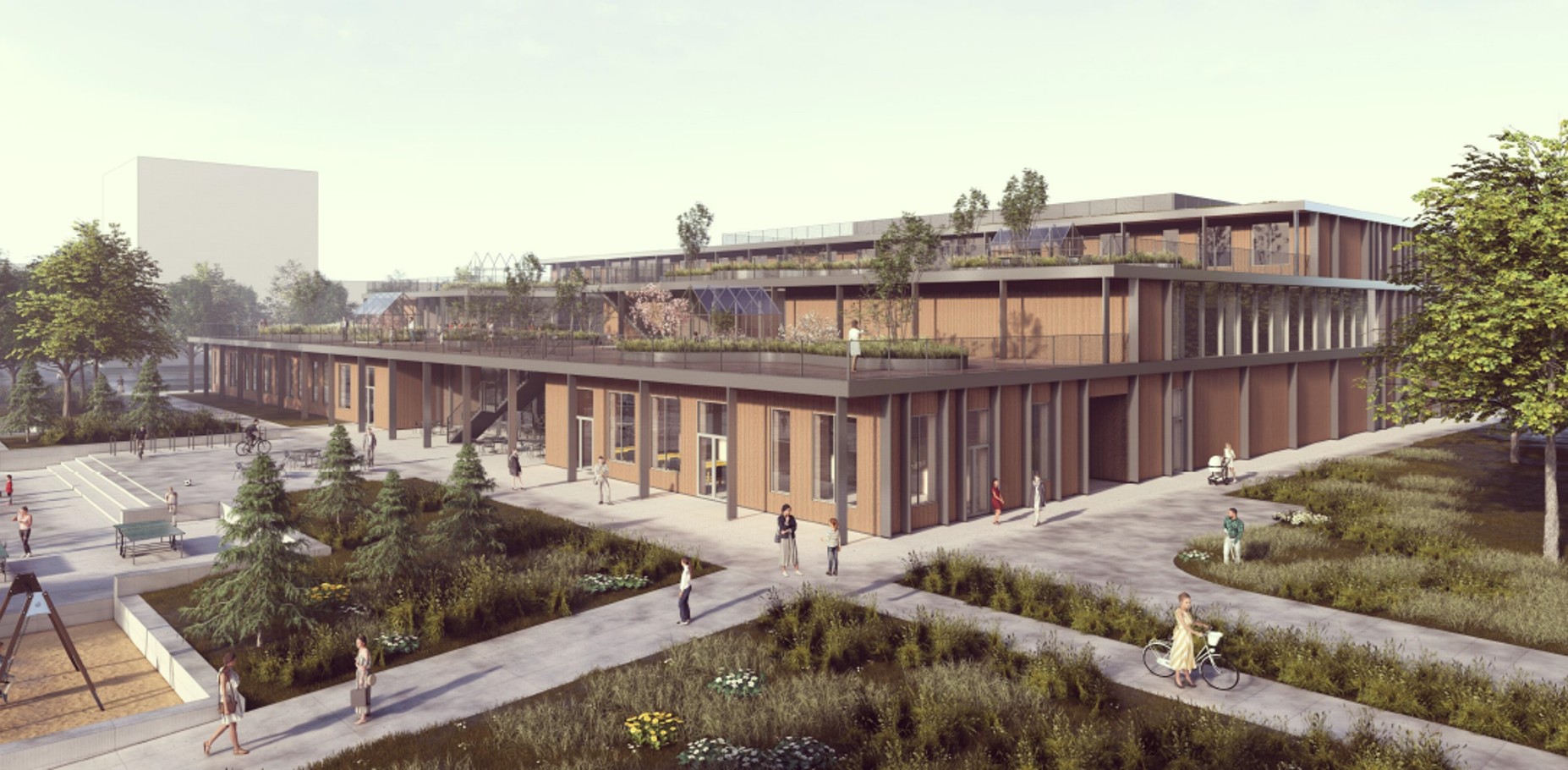 Lasnamäe uue põhikooli arhitektuurivõistluse võitis Arhitekt Must | Tallinn