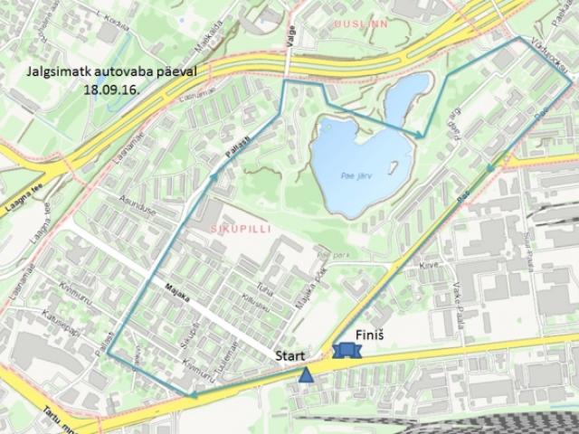 Keskkond - Keskkonnasõbraliku liikumise kuu - Matka ja retke kaardid ...