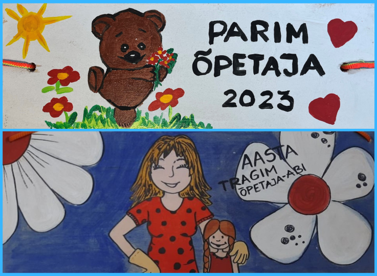 2022/2023 õa Luha lasteaia "AASTA PARIM ÕPETAJA" Dagmar Laevameister ja ...