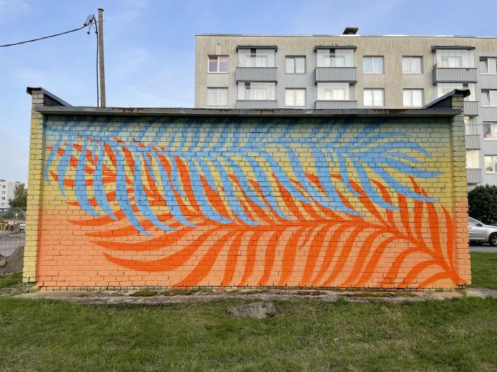 Supergraafika muutis Haabersti alajaamade seinad kunstiteoseks | Tallinn