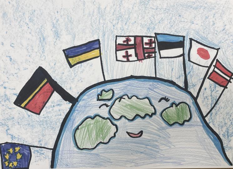 Laste joonistused Haabersti Päevakeskuses | Tallinn