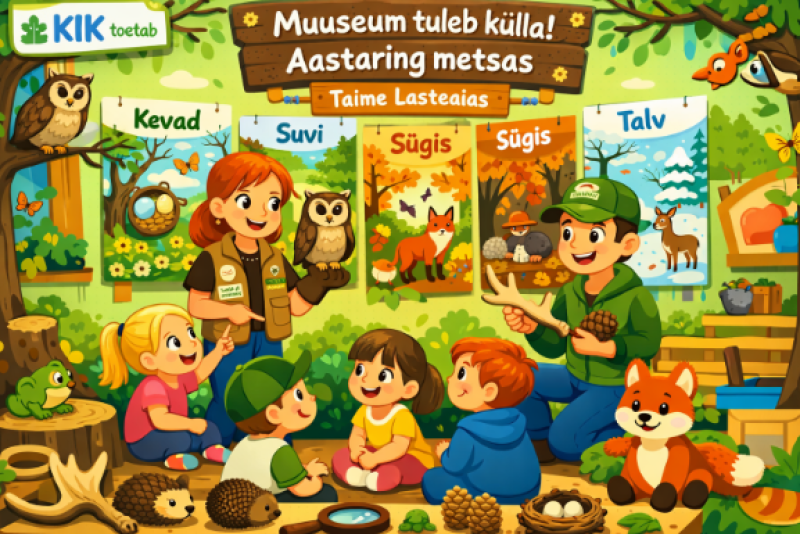 02.02.2026 KIK toel Taime Lasteaia koolieelikute muuseumitund „Muuseum ...