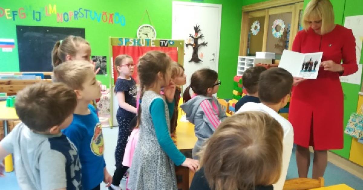 Meelespea lasteaed - Tänukiri Eesti Vabariigi presidendilt Kersti ...