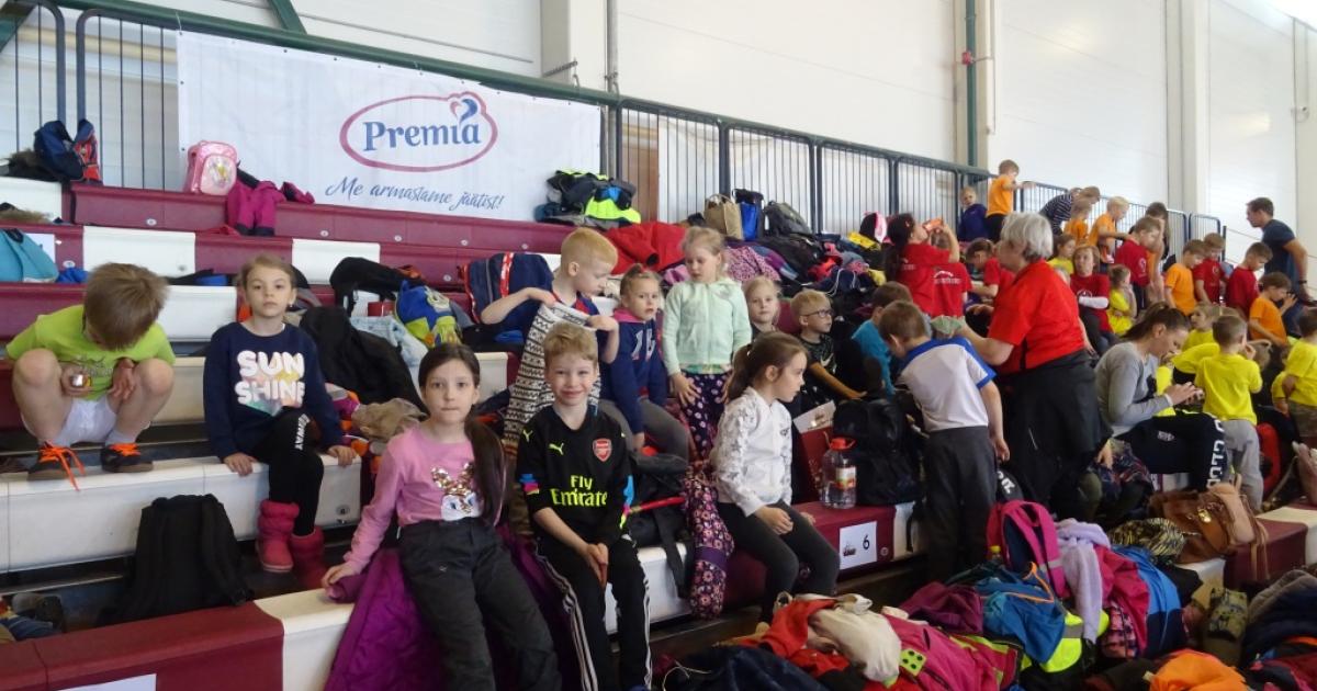 Meelespea lasteaed - Spordipäev Audentese spordihallis 2019 | Tallinn
