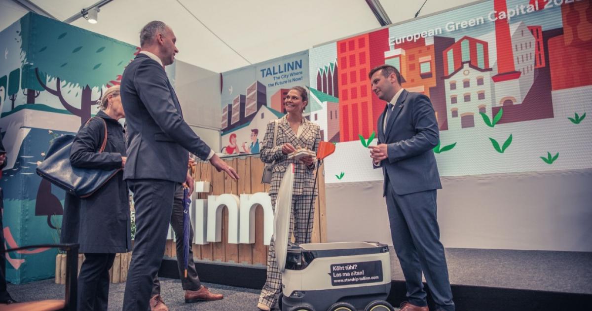 The Swedish Crown Princess Victoria visited Tallinn Pavilion at H22 ...