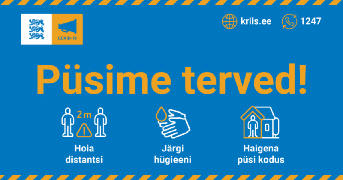 Kampaania "Püsime terved!" | Tallinn