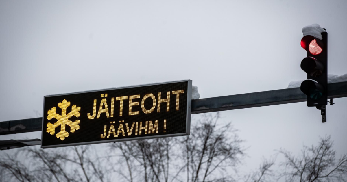 Ilmaprognoosi kohaselt võib Tallinnas teisipäeval, 20. detsembril ...