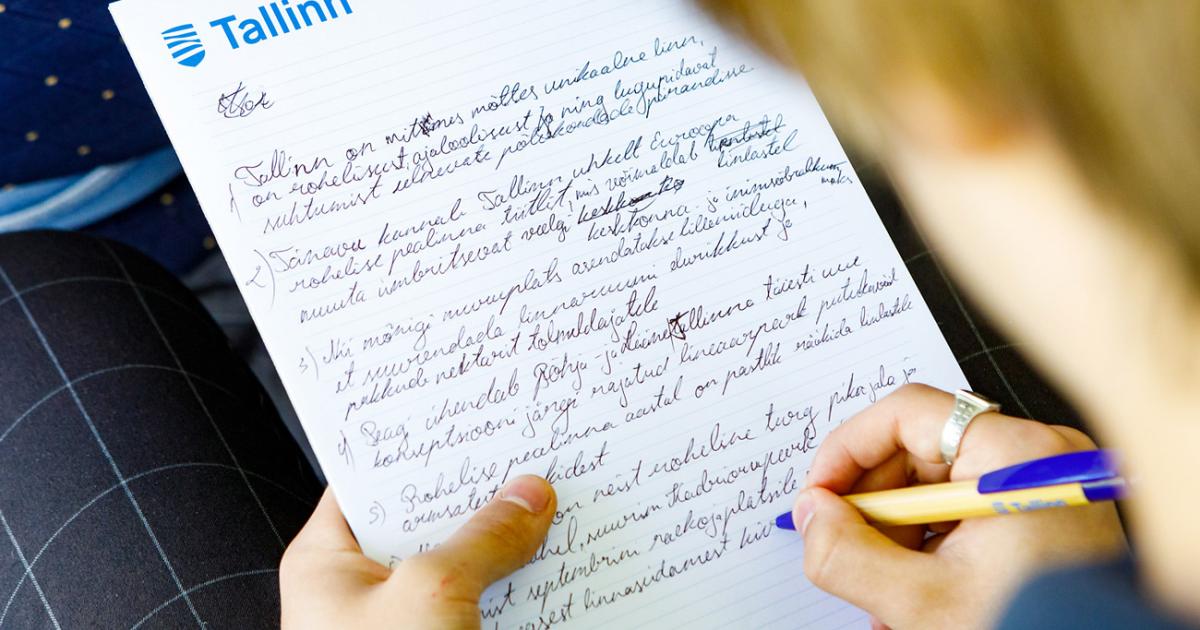 Tallinna päeva etteütlust kirjutas üle 900 inimese | Tallinn