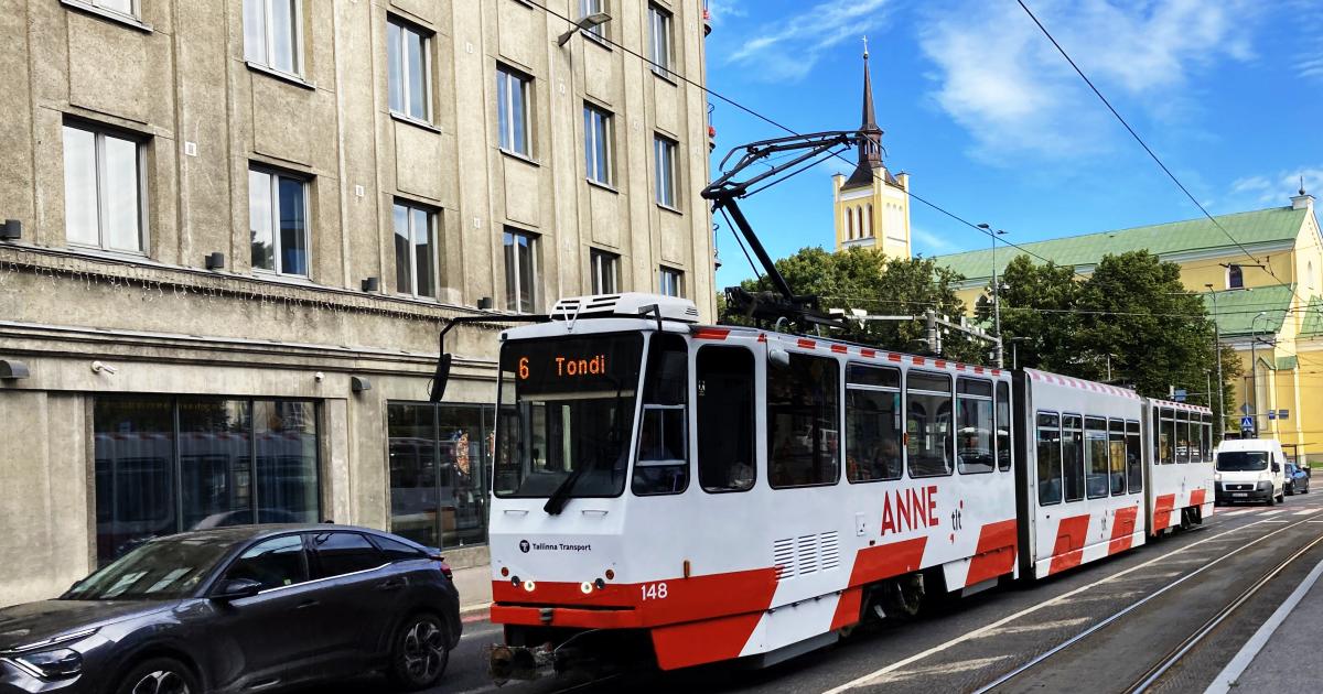 Five tram lines operating in October | Tallinn