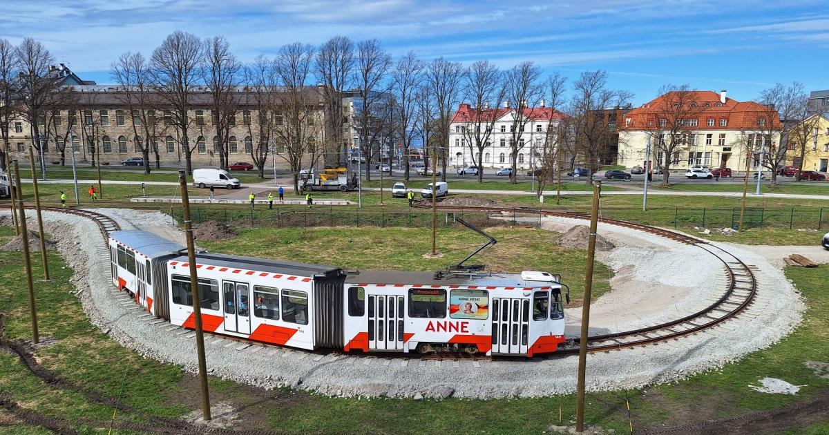 Tramway construction alters Kopli and city centre tram services until ...