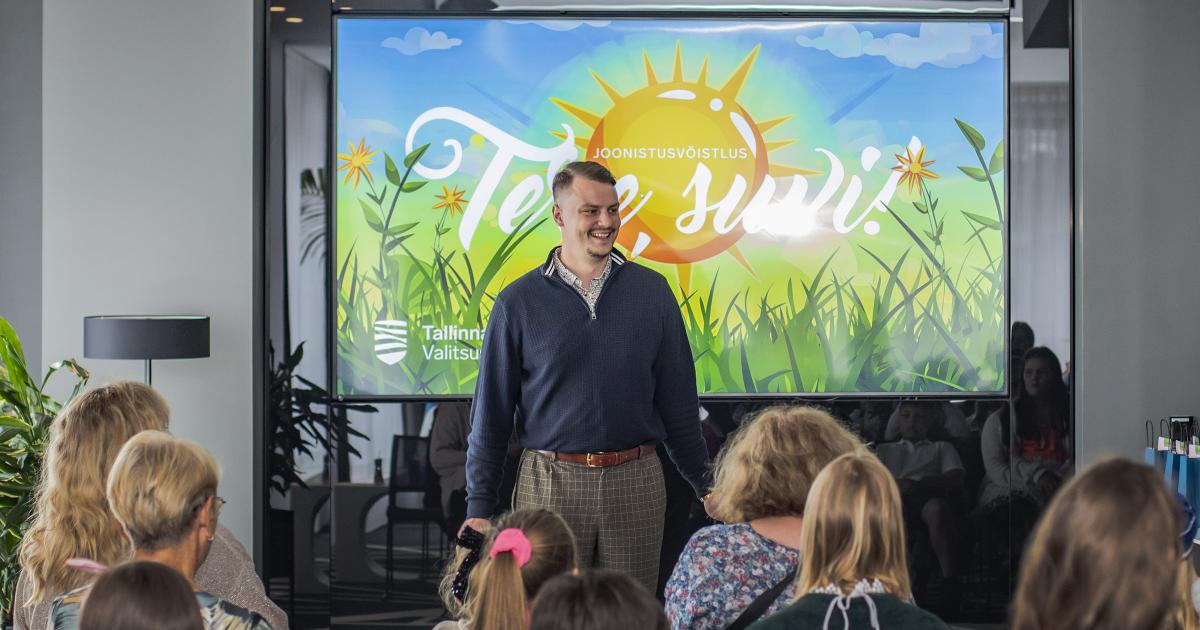 Joonistusnäituse "Tere, suvi!" avamine ja võitjate autasustamine | Tallinn