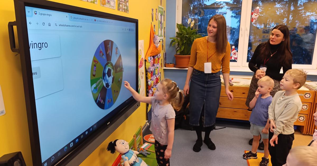 Arbu lasteaed võõrustas projekti "Digi Children - Healthy Europe ...