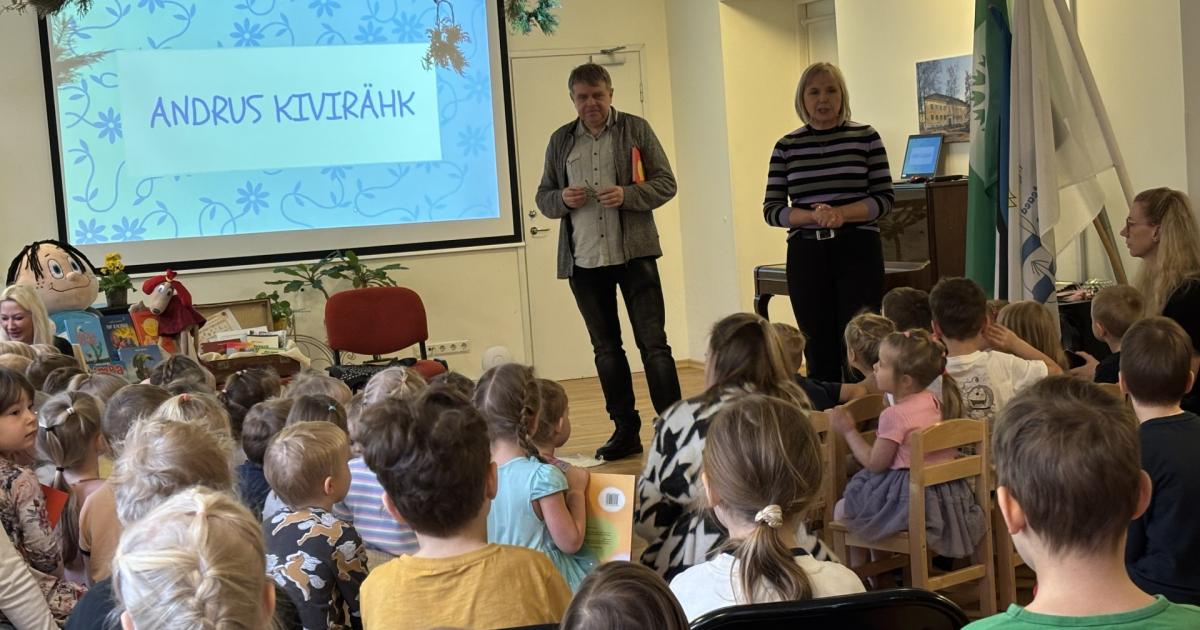 Eesti Raamatu Aasta alguse tähistamine Tallinna lasteaias Sipsik | Tallinn