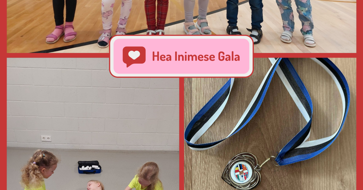 Vikerkaare lasteaia lapsed osalesid esmaabivõistlusel Hea Inimese Gala ...