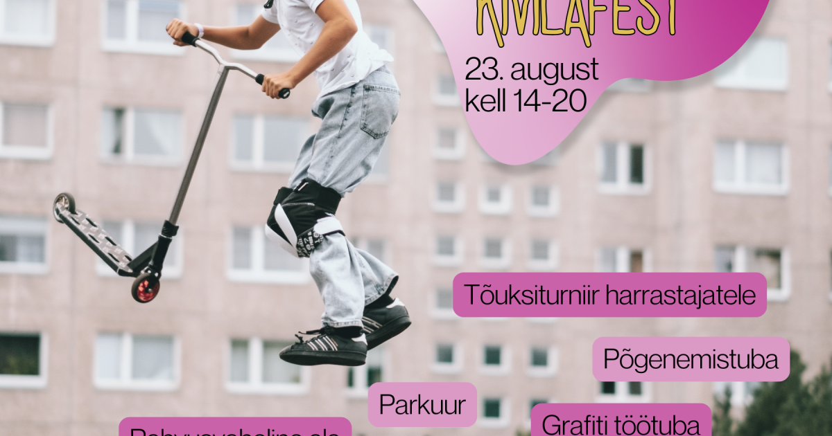 Noorte KivilaFest Kivila pargis | Tallinn